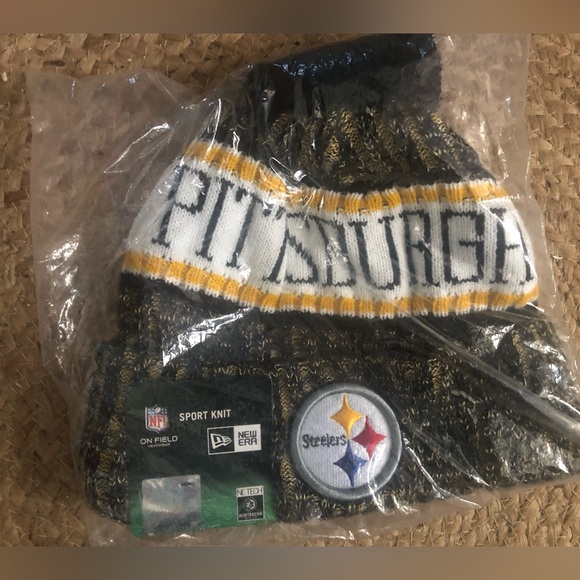 New Era | Accessories | Pittsburgh Steelers Nfl Toboggan Black And Gold ...